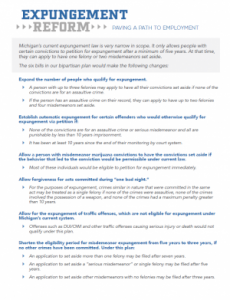 Expungement Reform: Paving a Path to Employment - MI House Republicans