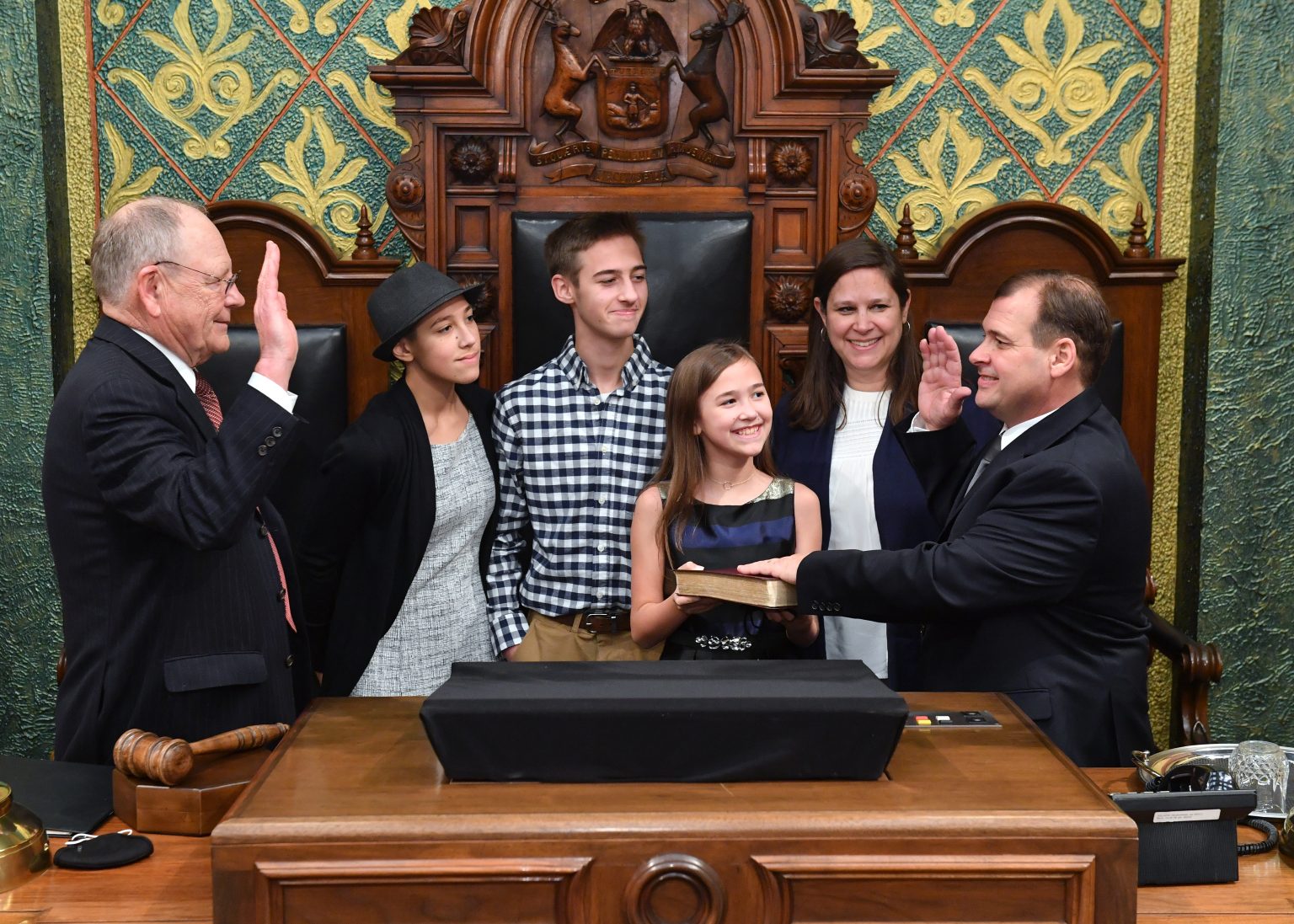 Rep. Beson sworn in for first term as state representative - MI House ...