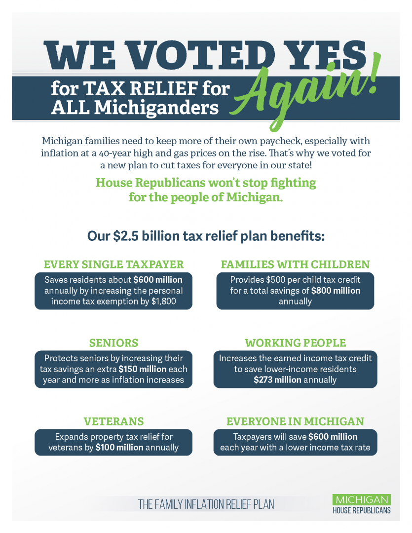 Family Tax Relief Plan