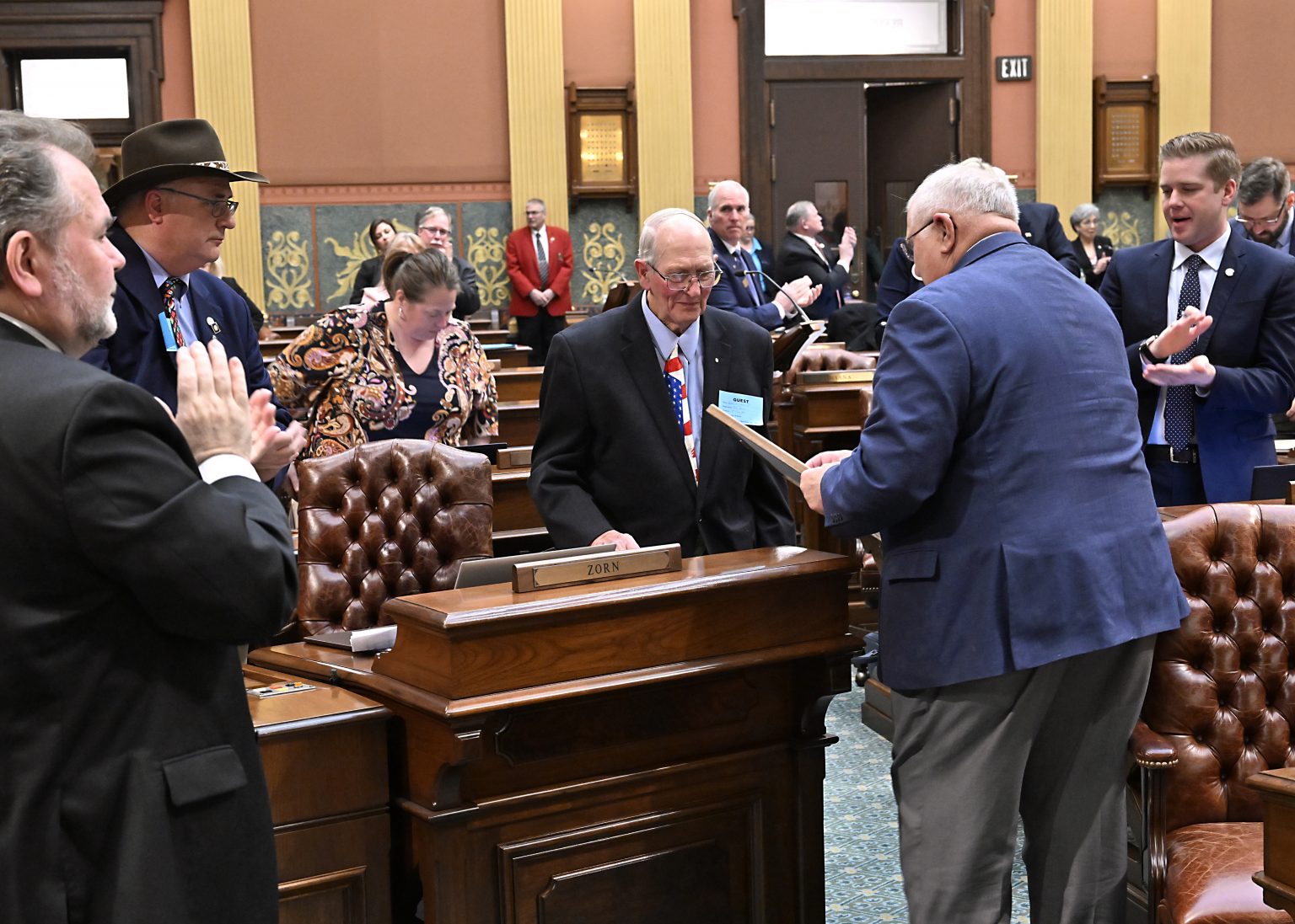 Rep. Zorn leads House in recognizing Abolitionist Day in Michigan