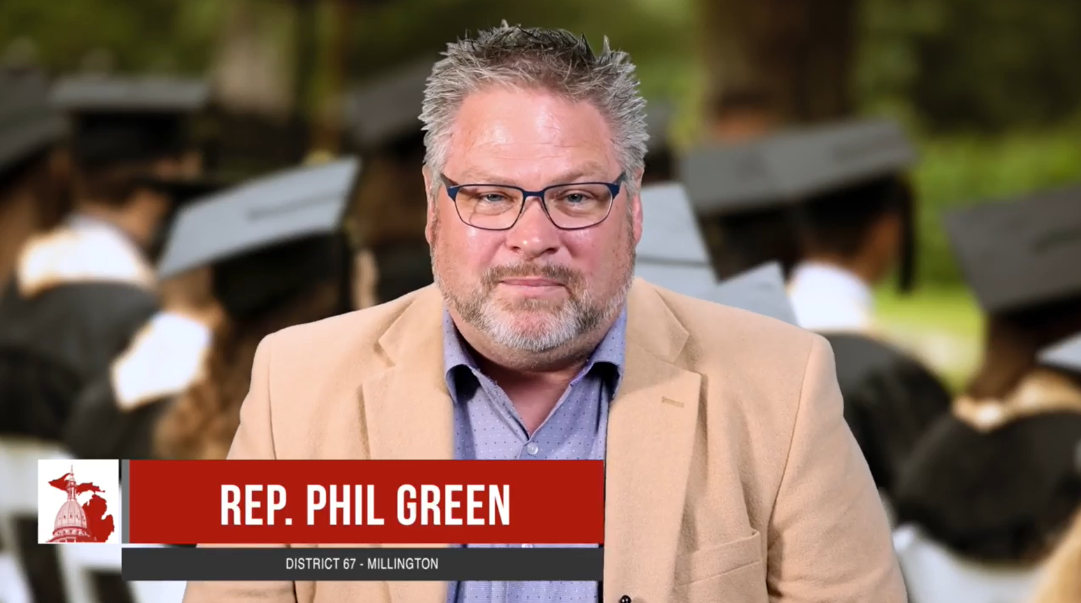 State Rep. Phil Green: Congratulations, graduates! - MI House Republicans