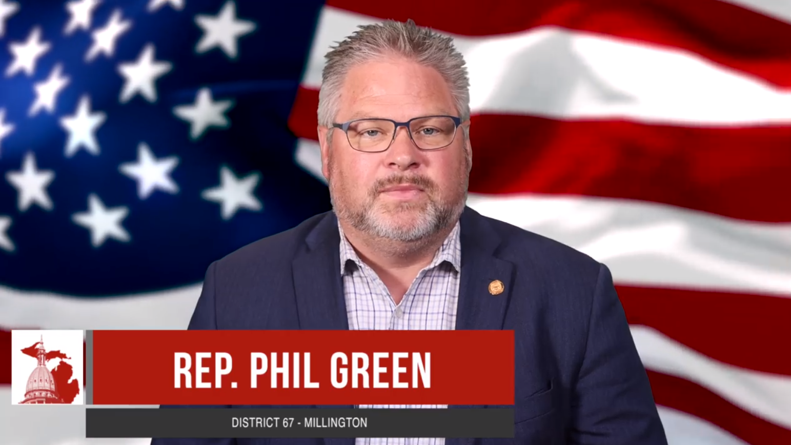 State Rep. Phil Green commemorates July 4 - MI House Republicans