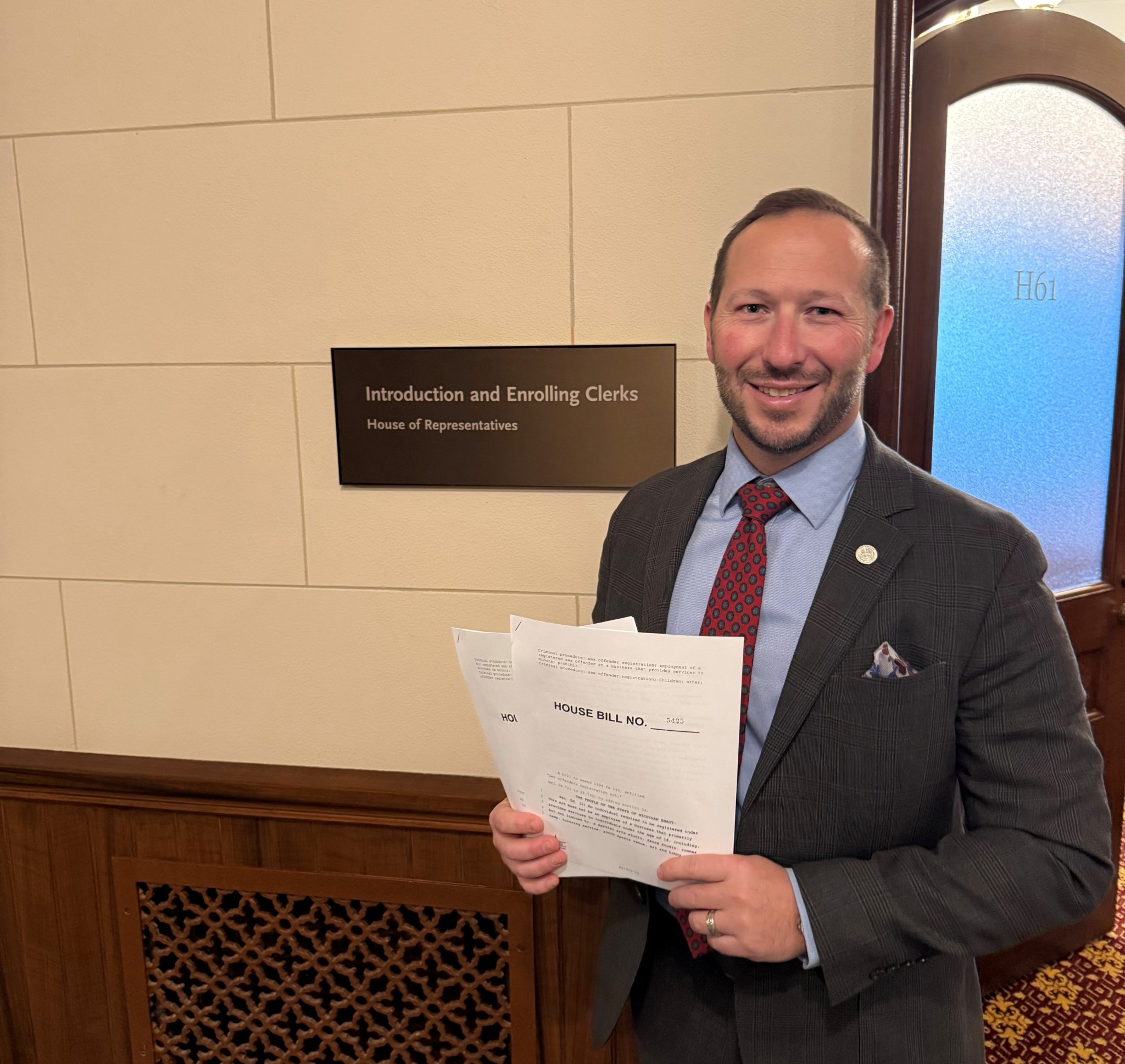 New Rep. Bierlein bills work to protect children - MI House Republicans
